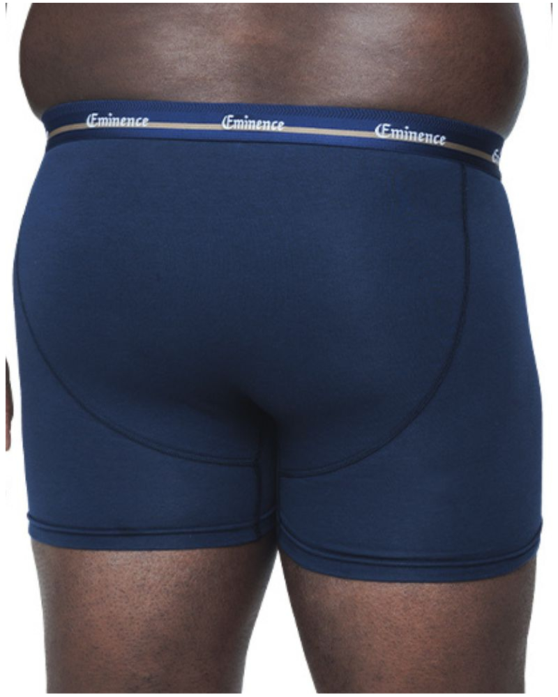 Pack of 3 stretch cotton boxers Eminence Big Sizes (Marine)